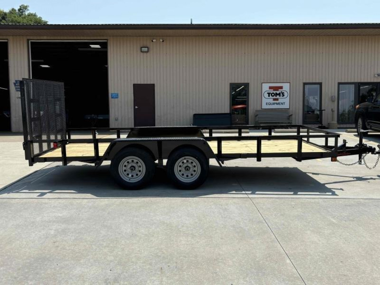 New 2025 Quality Trailers 77"X16' Economy Tandem Axle Landscape Trailer ...