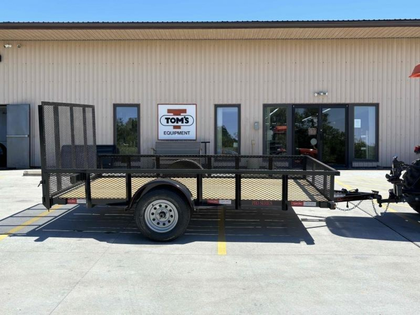 New 2025 Quality Trailers 6X12 Single Axle Pro Series Landscape Trailer w/ Mesh Sides 2990# GVWR ...