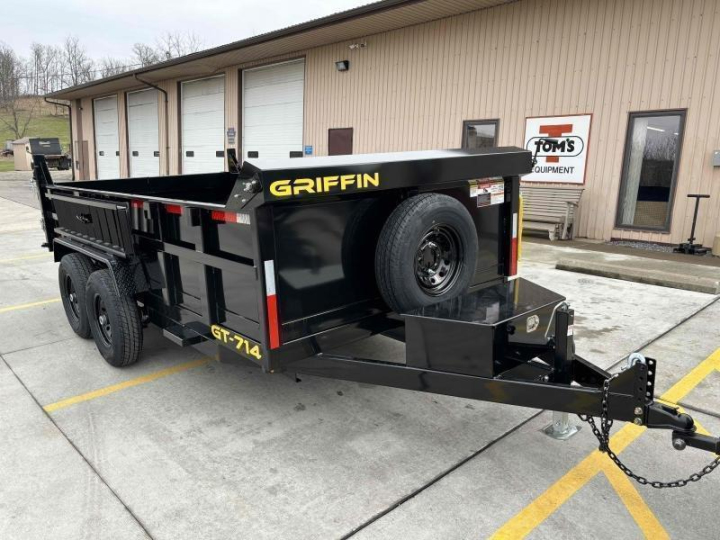 New 2025 Griffin Trailers GT 7X14 Low Profile Dump Trailer - 14000 ...