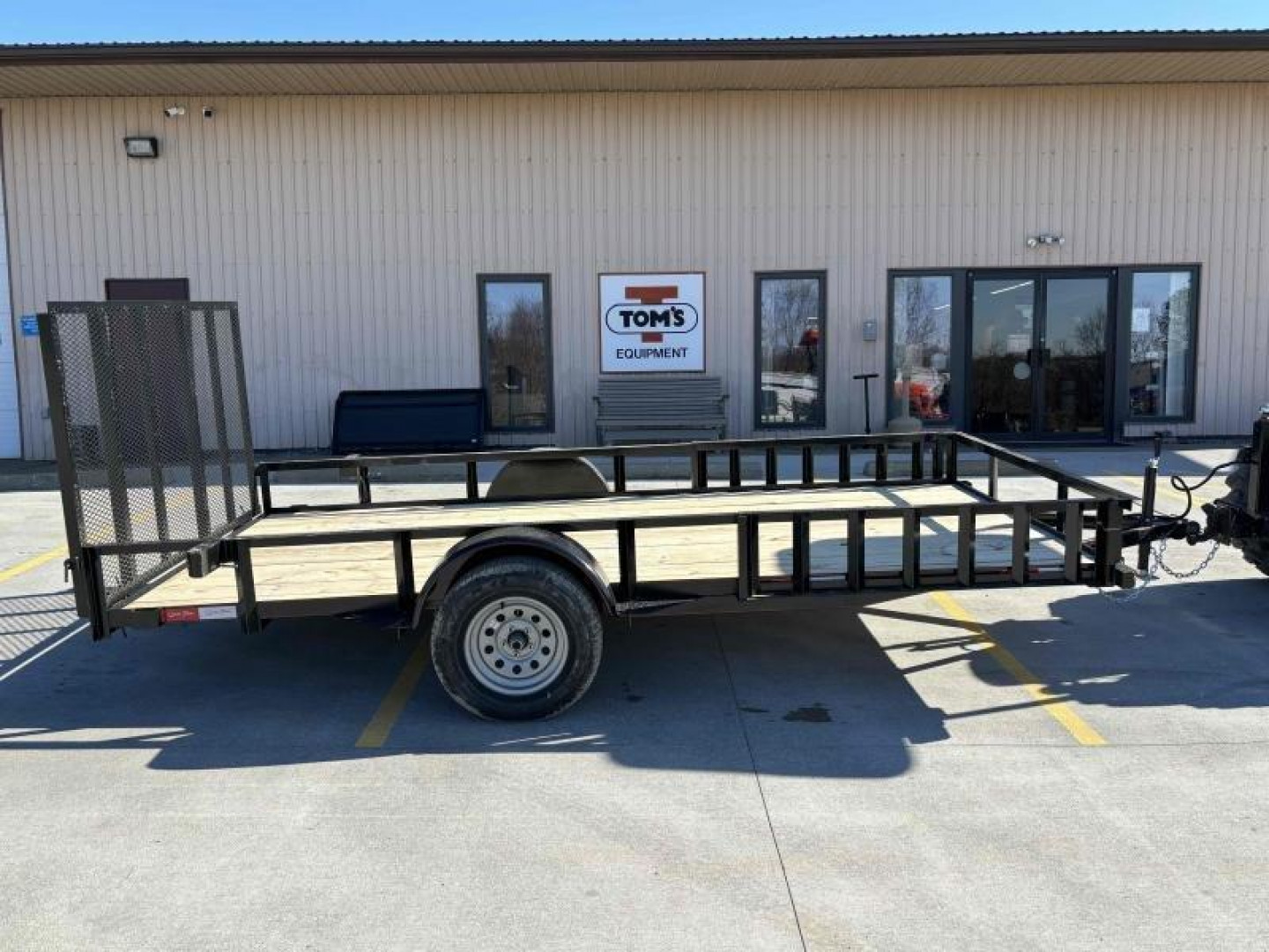 New 2025 Quality Trailers 82"x14' General Duty Single Axle ATV/Utility ...