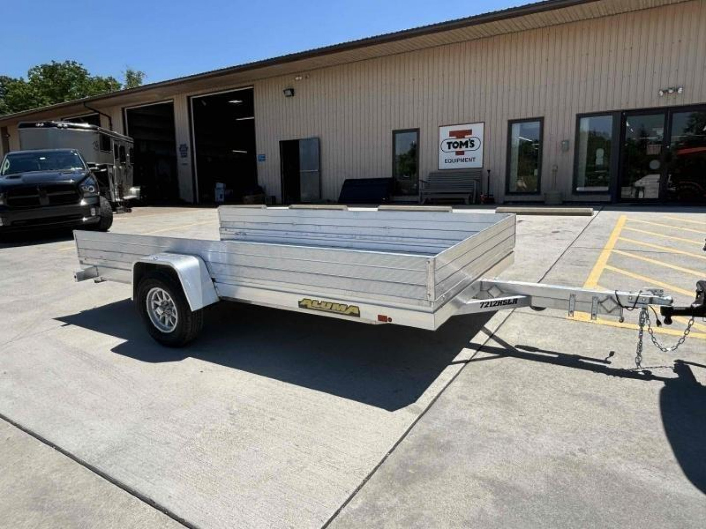 New 2025 Aluma Trailers 7212HSLR-S-R Utility Trailer W/ 12" Solid Sides ...