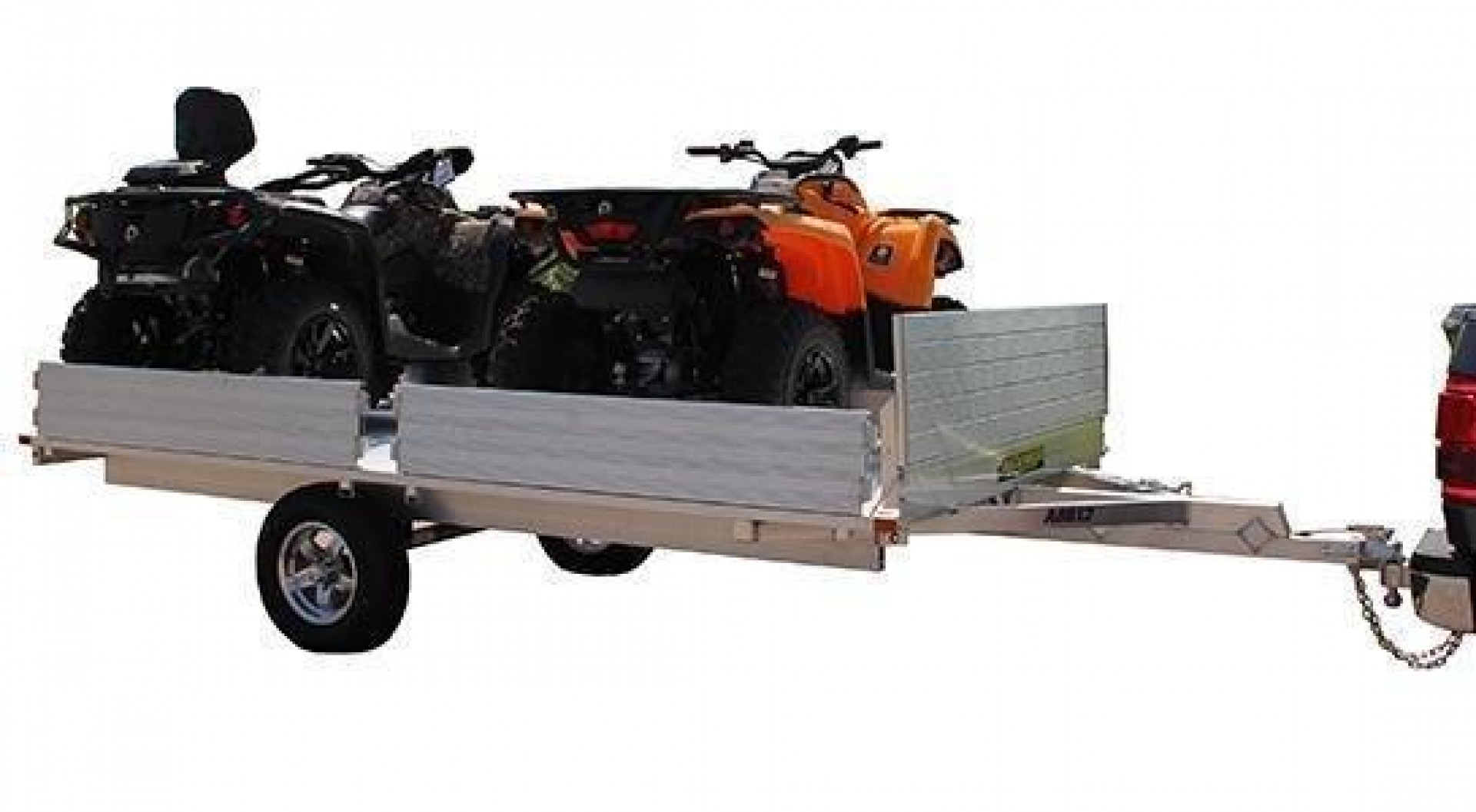 New 2025 Aluma Trailers A8812TA ATV Deckover Trailer (3 Place) - Side ...