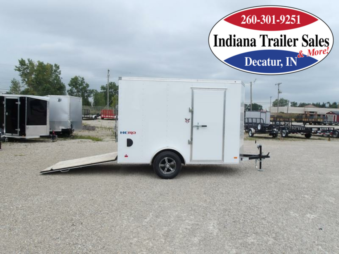 New 2025 Hero Trailers 6x10 HR610SA Cargo / Enclosed Trailer | Decatur ...