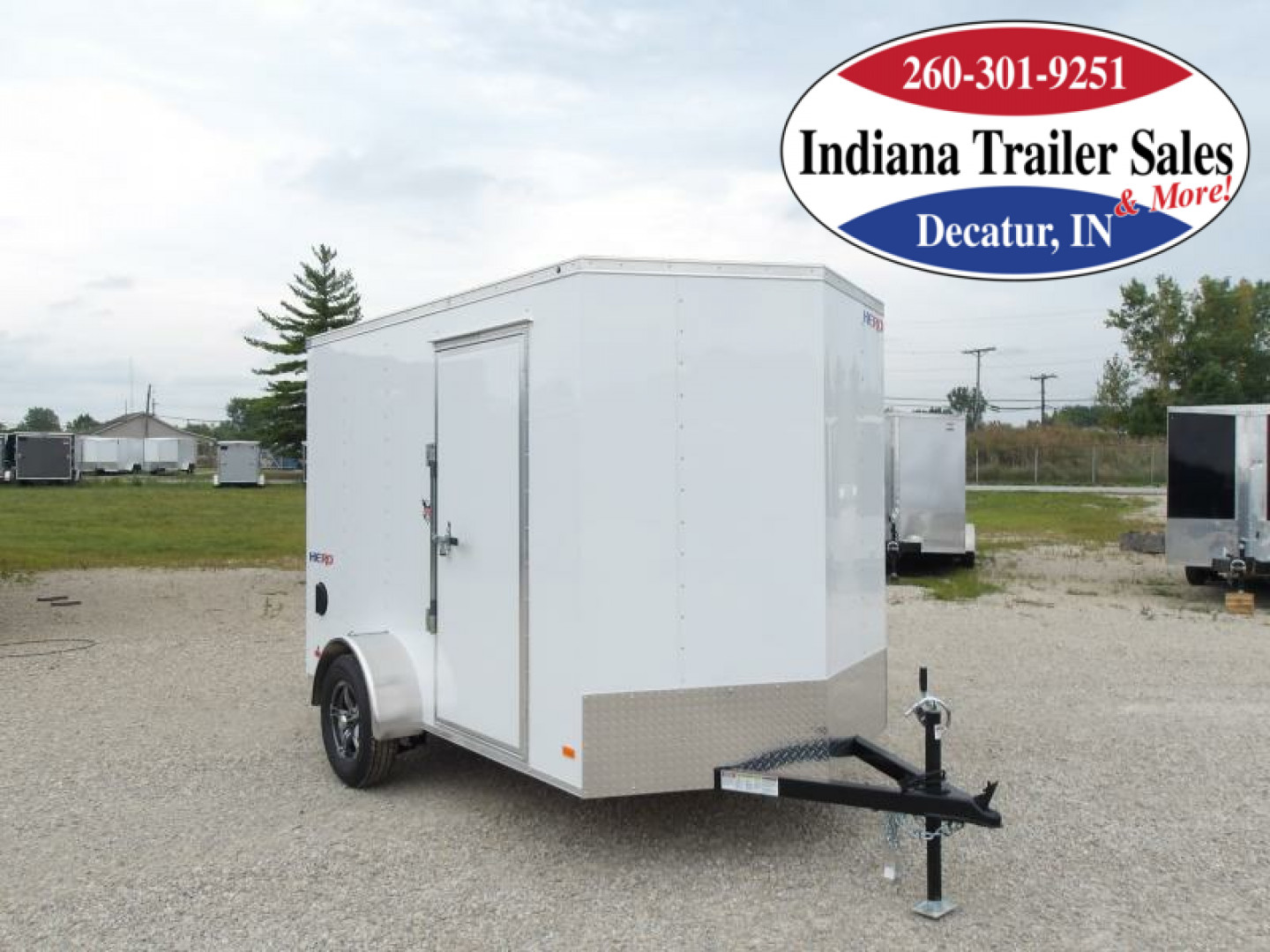 New 2025 Hero Trailers 6x10 HR610SA Cargo / Enclosed Trailer | Decatur ...