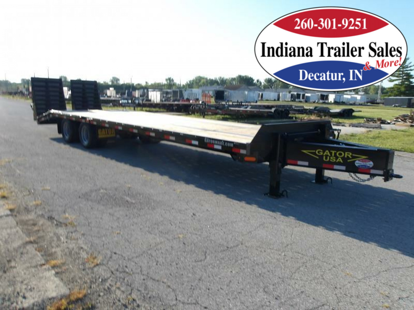 New 2024 Gatormade Trailers 102x30 25+5 Pintle 22K Deckover Trailer | Decatur Indiana