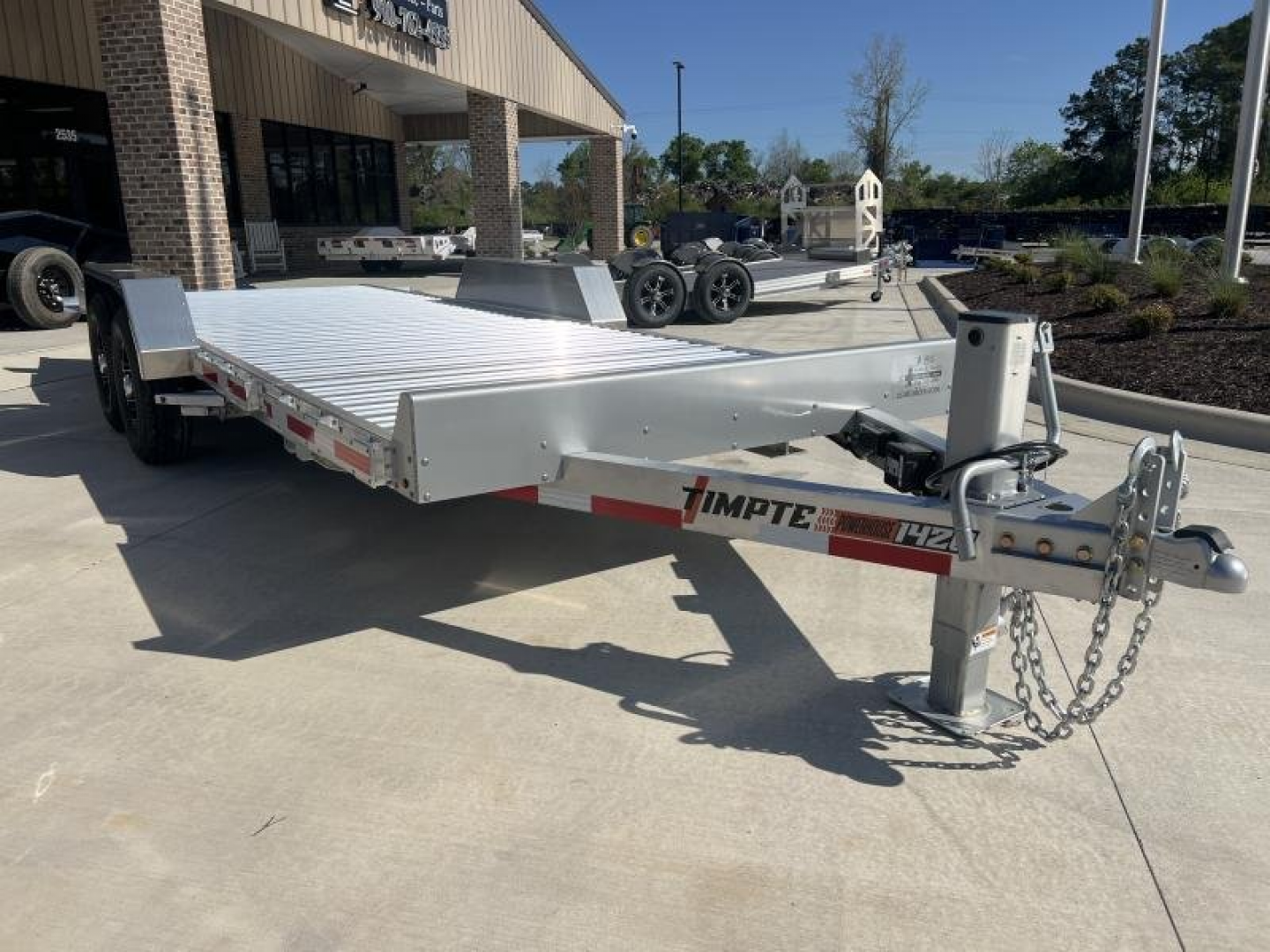 New ALL NEW ALUMINUM Timpte Powerhouse 82"X20' Tilt Trailer with 14K ...