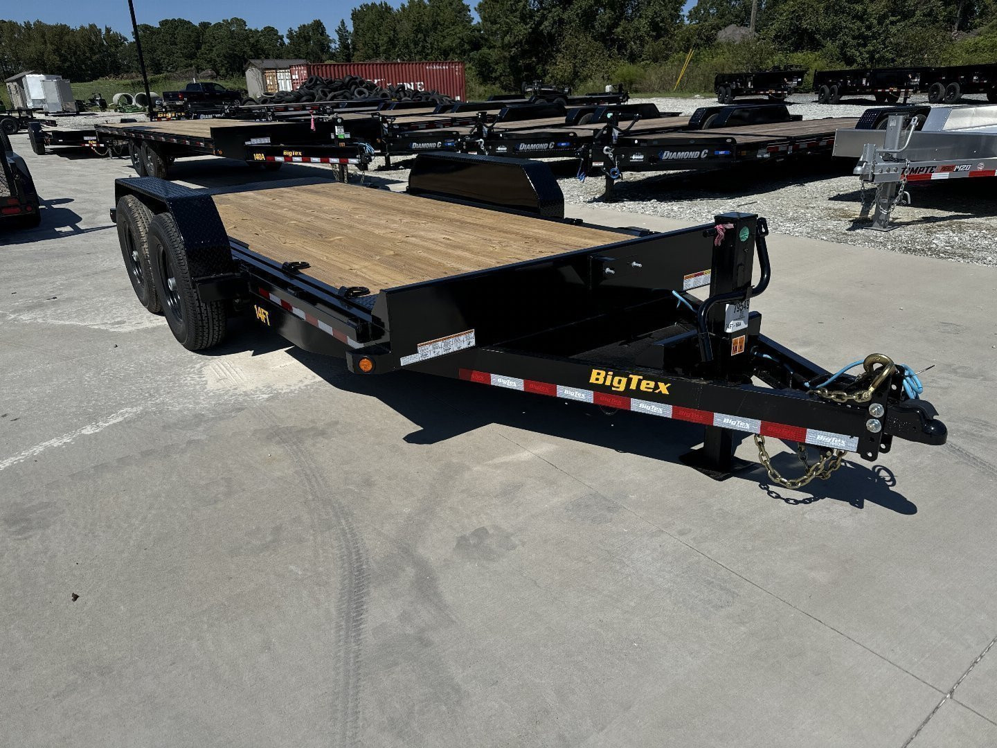 New 2025 BIG TEX TRAILER MANUFACTURING, LLC 14FT 16' Heavy Duty Tilt ...