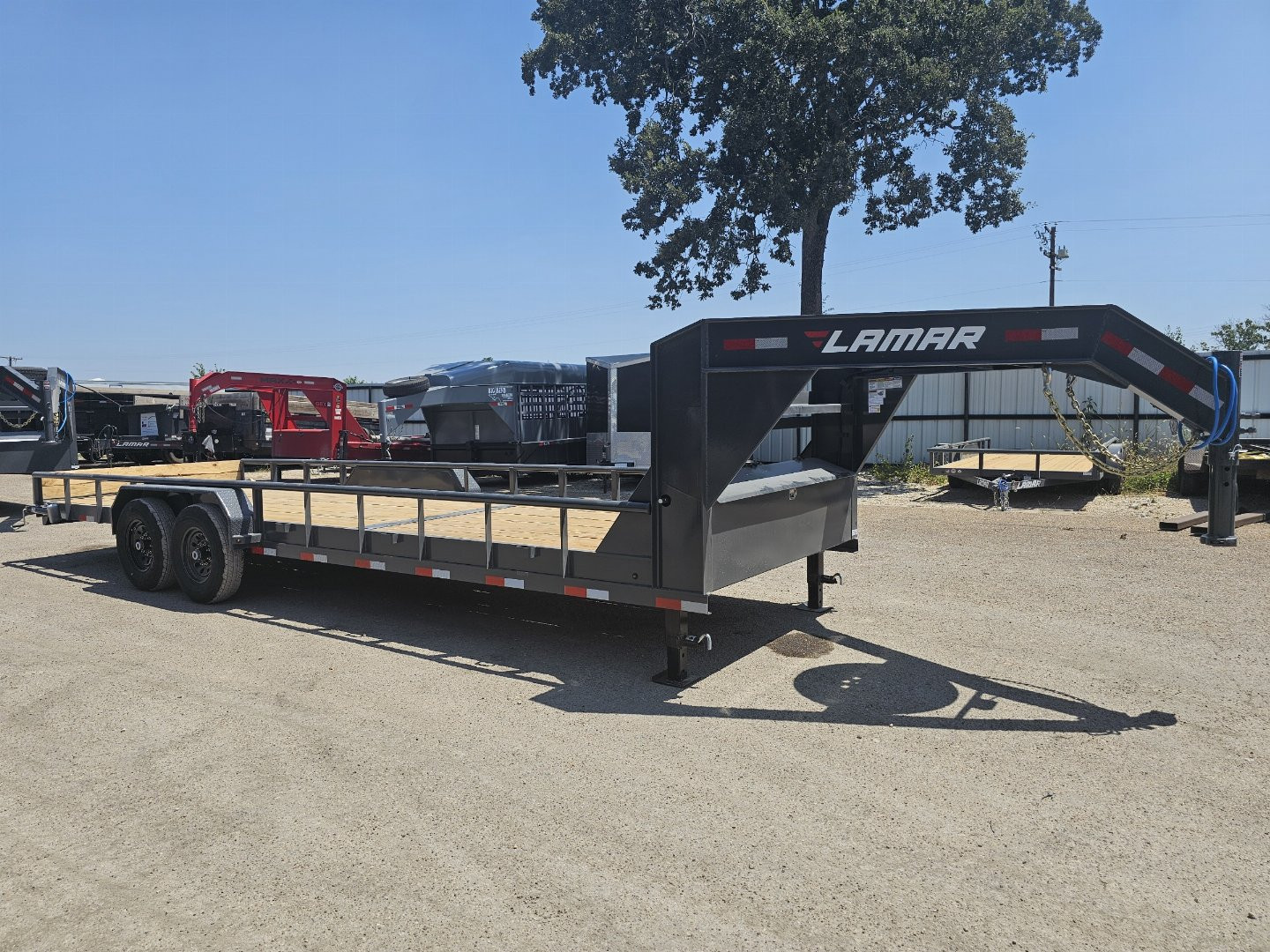 New 2025 Lamar Trailers 83X24 GN Equipment Trailer | Waco Texas