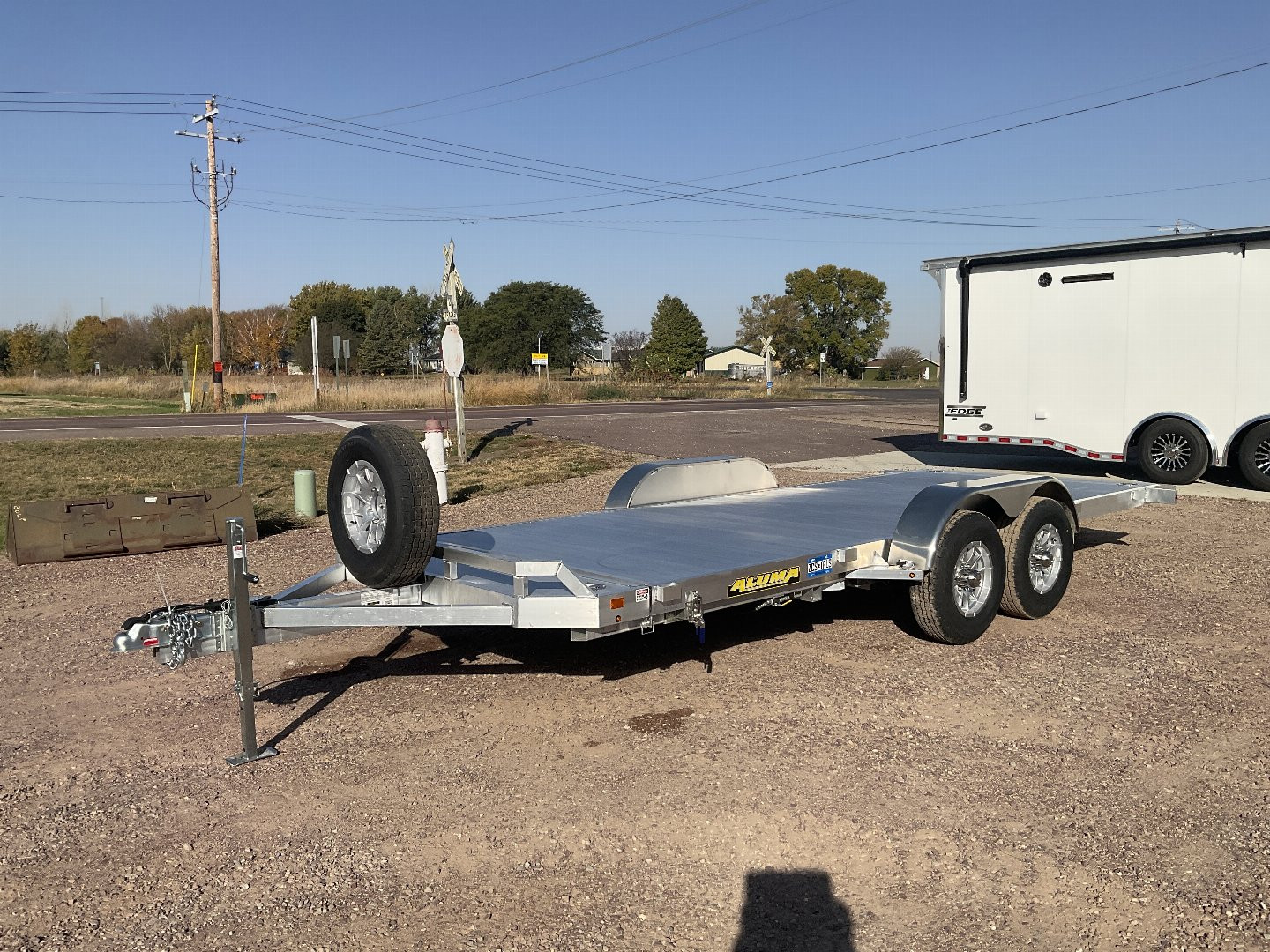 New 2025 Aluma 8218H-TILT Tilt Trailer | Sherburn Minnesota