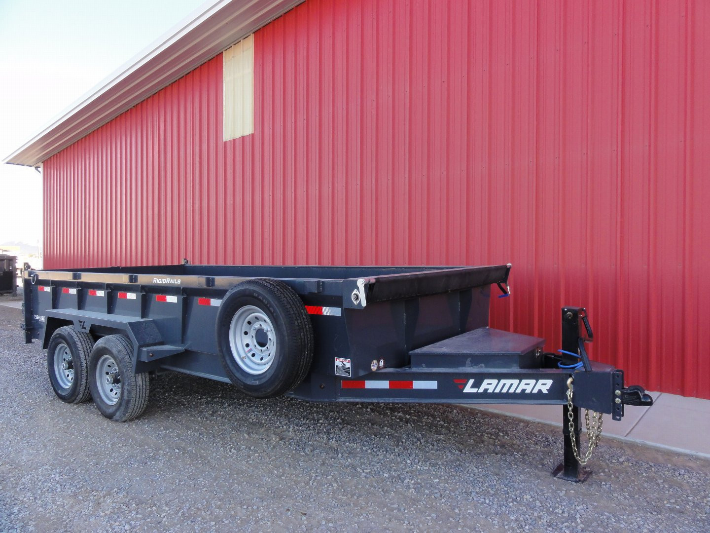 New 2025 Lamar Trailers 83X16 DL 14K LOW PRO DUMP Dump Trailer | El ...