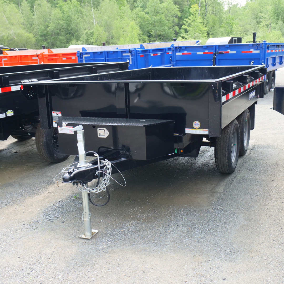 Used 2025 Sure-Trac 72"X10' 10K SINGLE RAM DECKOVER Dump Trailer ...