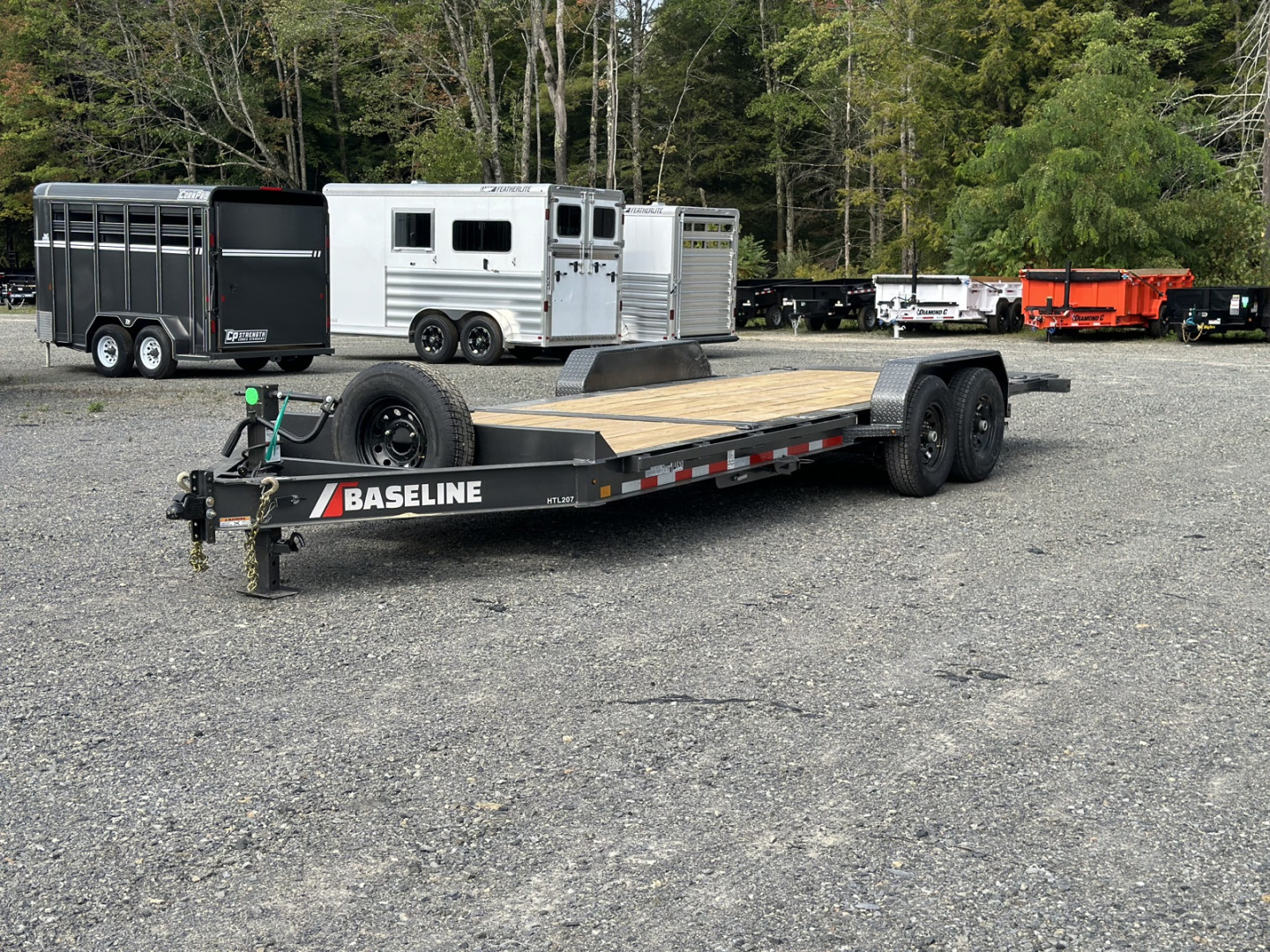 New 2025 Diamond C Trailers 82"X22' TILT DECK HTL207 Equipment Trailer ...
