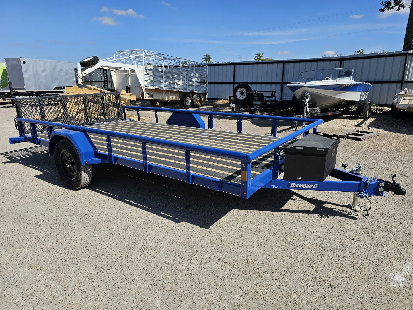 New 2025 Diamond C Trailers PSA135 14X83 Utility Trailer | Waco Texas
