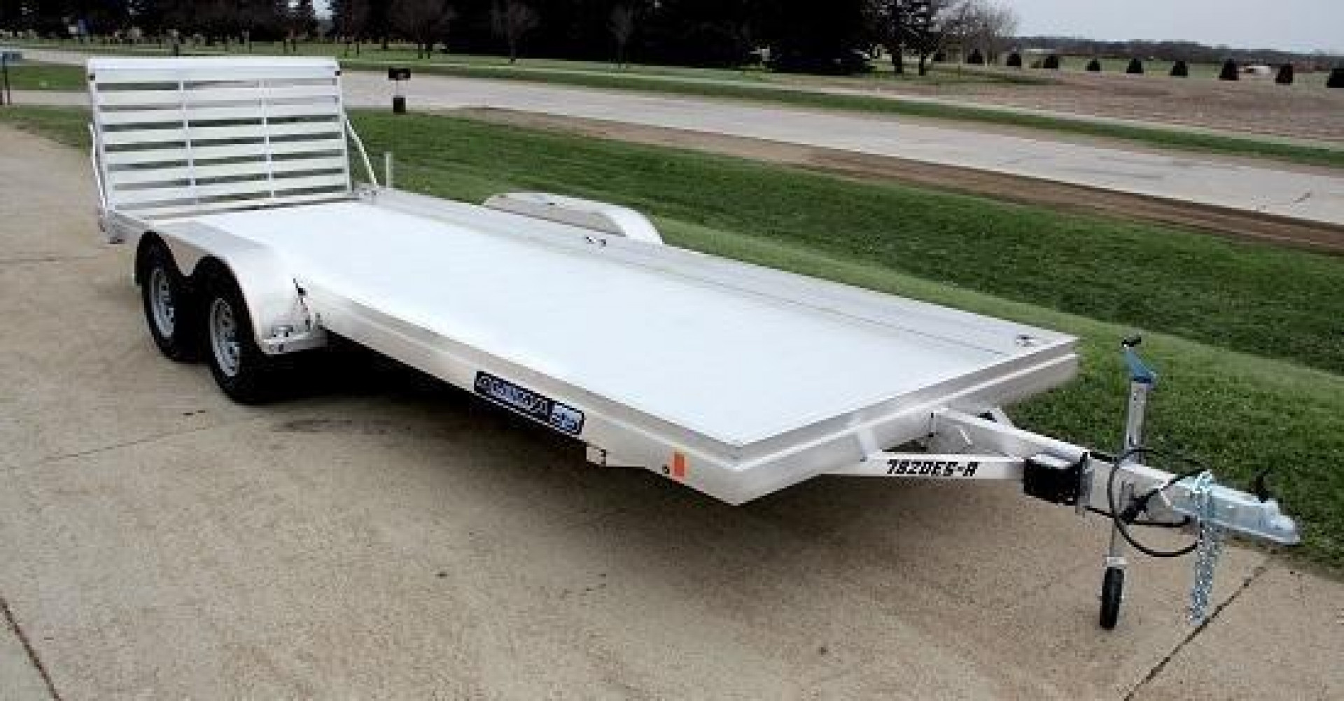 New 2025 Aluma Trailers 7816ES Utility Trailer w/ Bi-Fold Tailgate ...