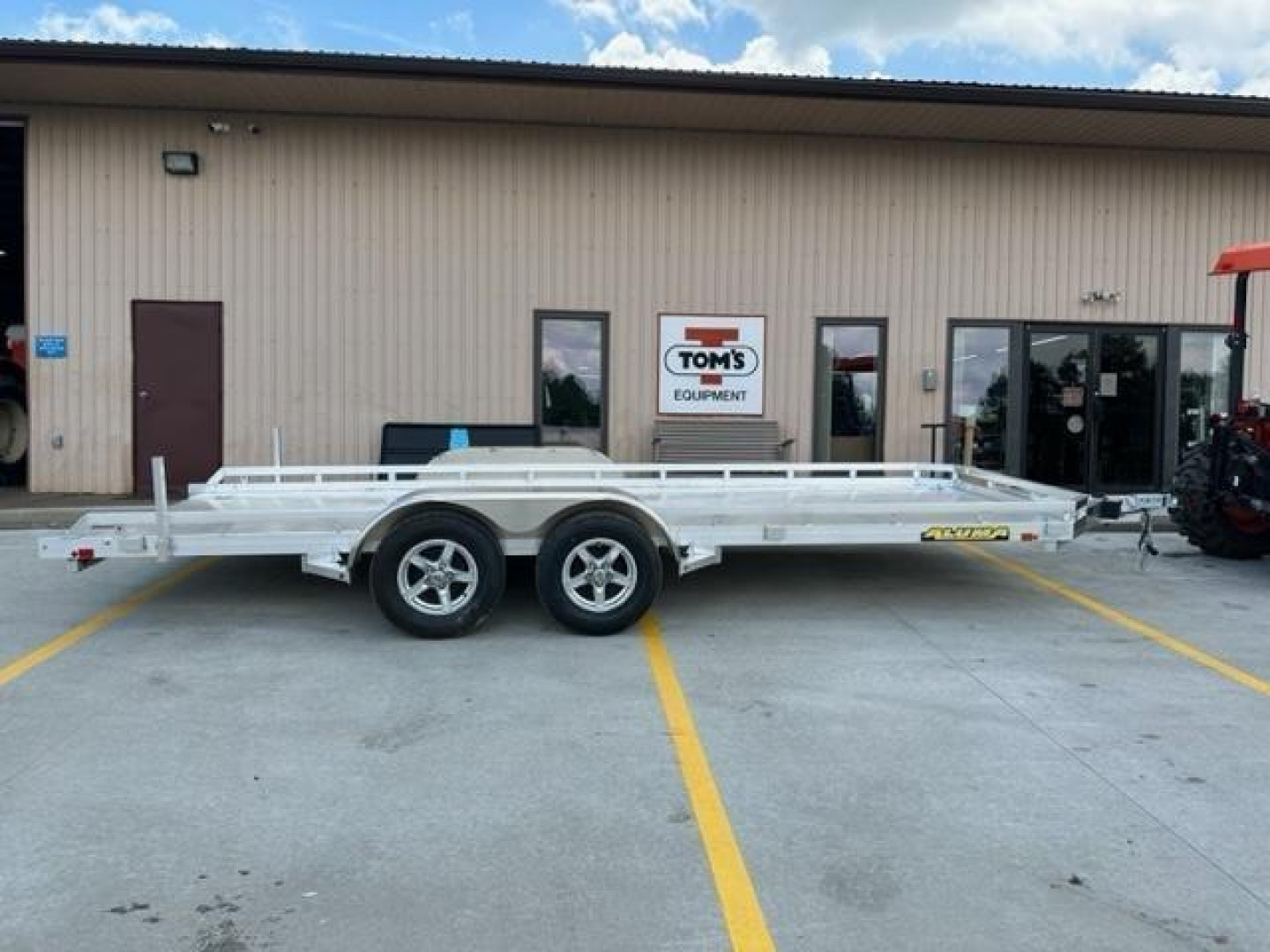 New 2026 ALUMA 2026 Aluma Trailers 7820 R Aluminum Utility Trailer W ...