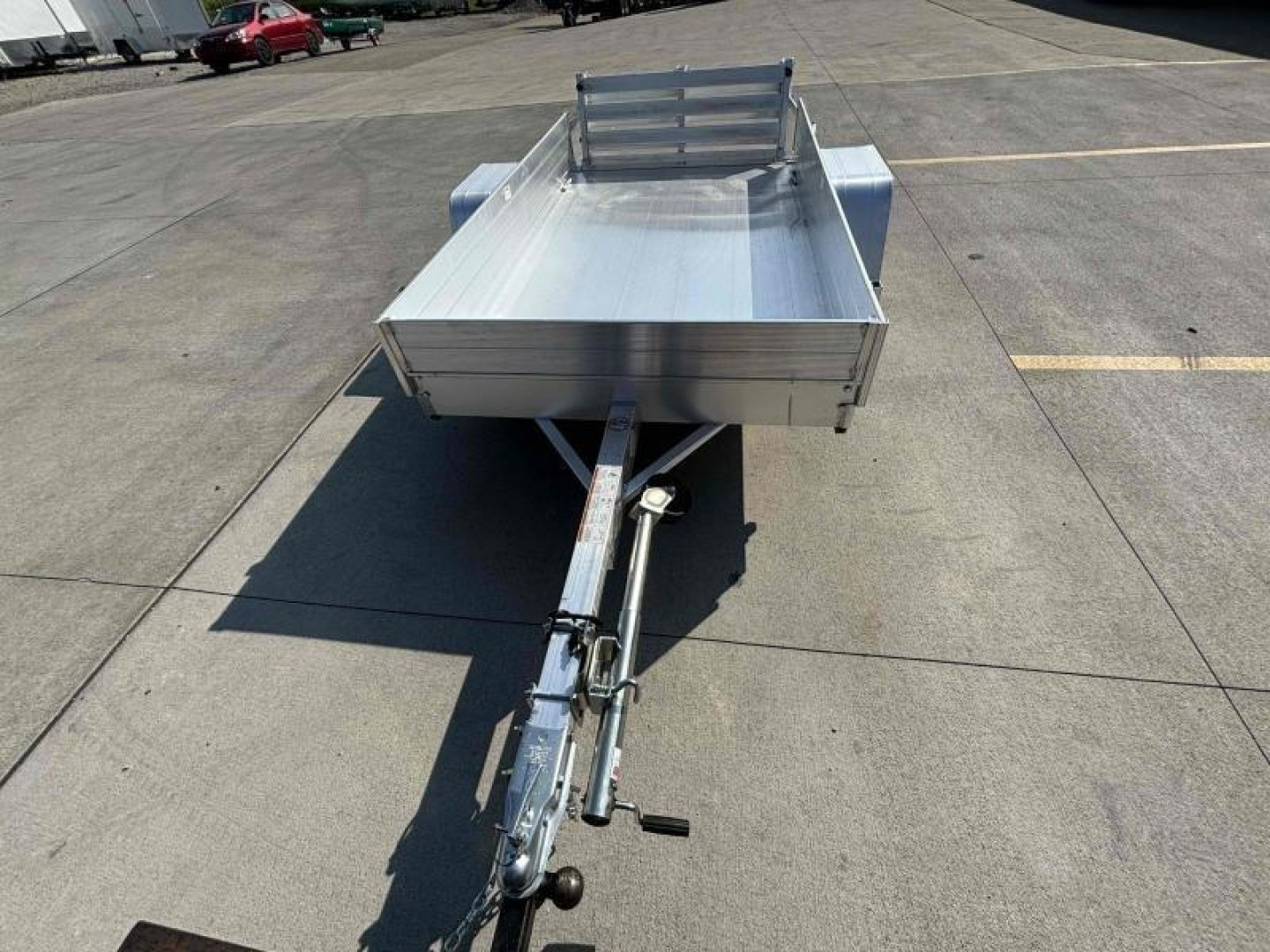 New 2025 Aluma Trailers 548 Aluminum Utility Trailer W / Bi-Fold Ramp ...