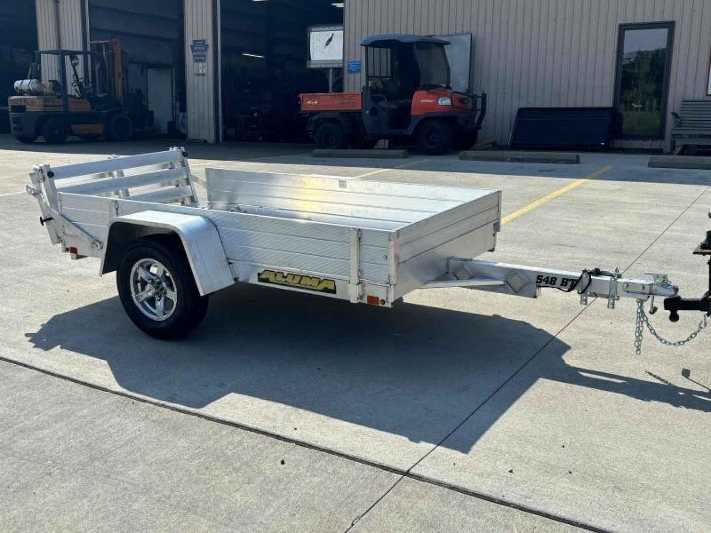 New 2025 Aluma Trailers 548 Aluminum Utility Trailer W / Bi-Fold Ramp ...