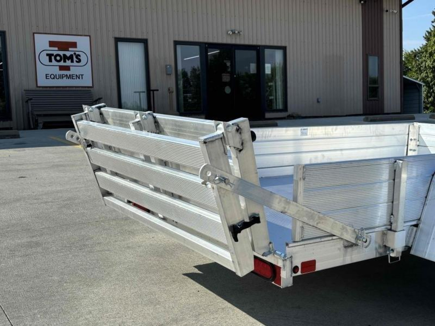 New 2025 Aluma Trailers 548 Aluminum Utility Trailer W / Bi-Fold Ramp ...