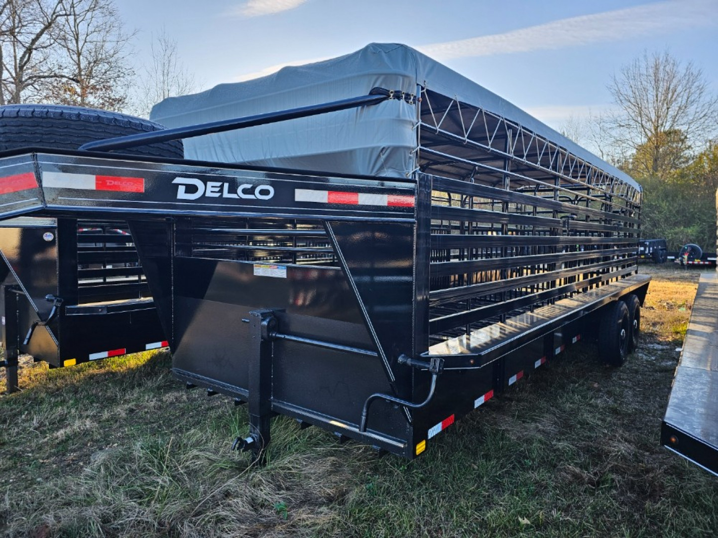 New 2024 Delco Trailers B824R72ETBK Stock / Stock Combo Trailer ...