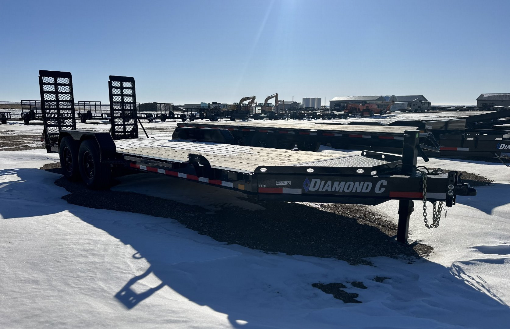 New 2024 Diamond C Trailers LPX207 Equipment Trailer | Platte South Dakota