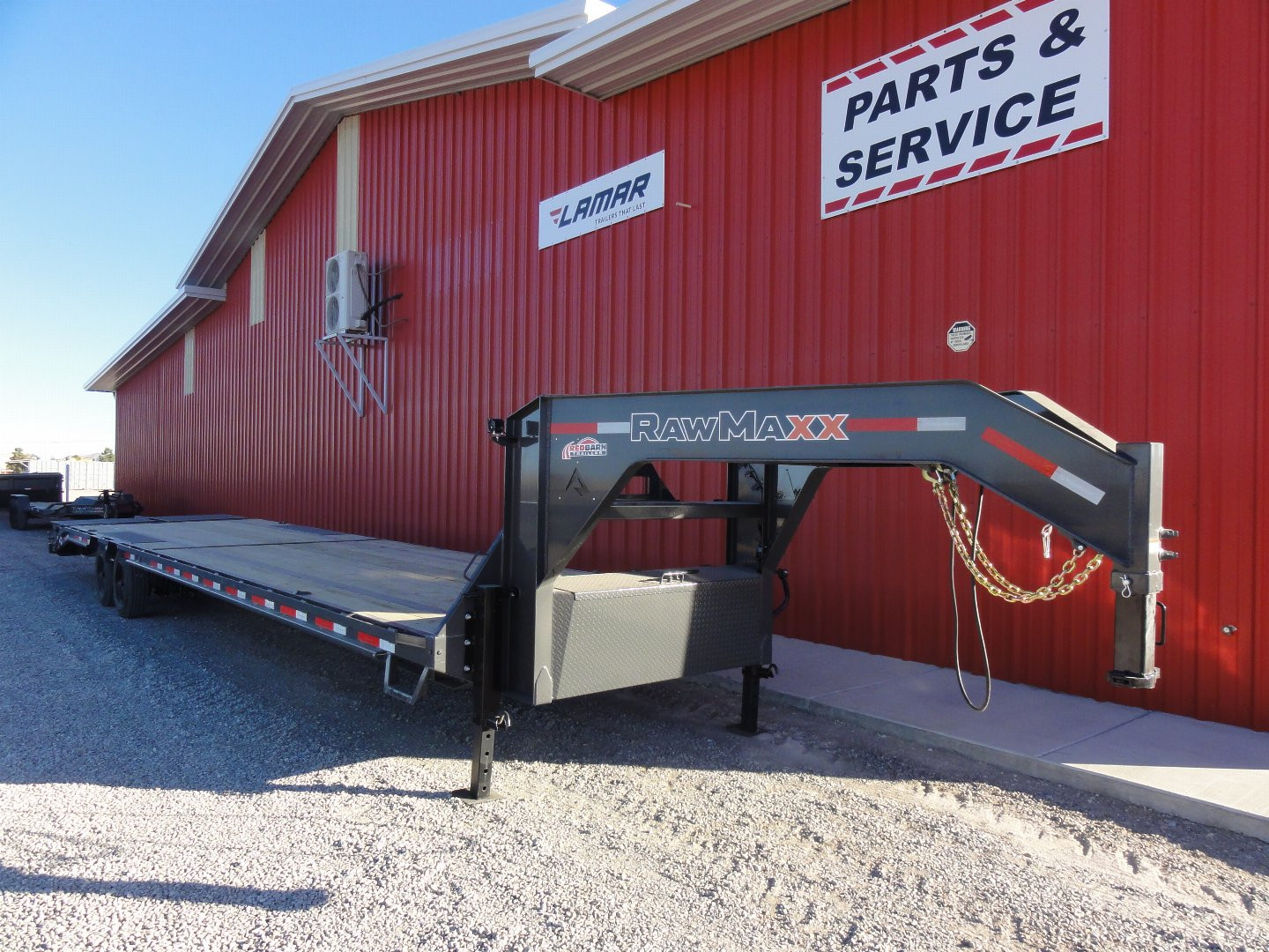New 2025 RawMaxx FDX - 40' X 102" 16K GOOSENECK Flatbed Trailer ...
