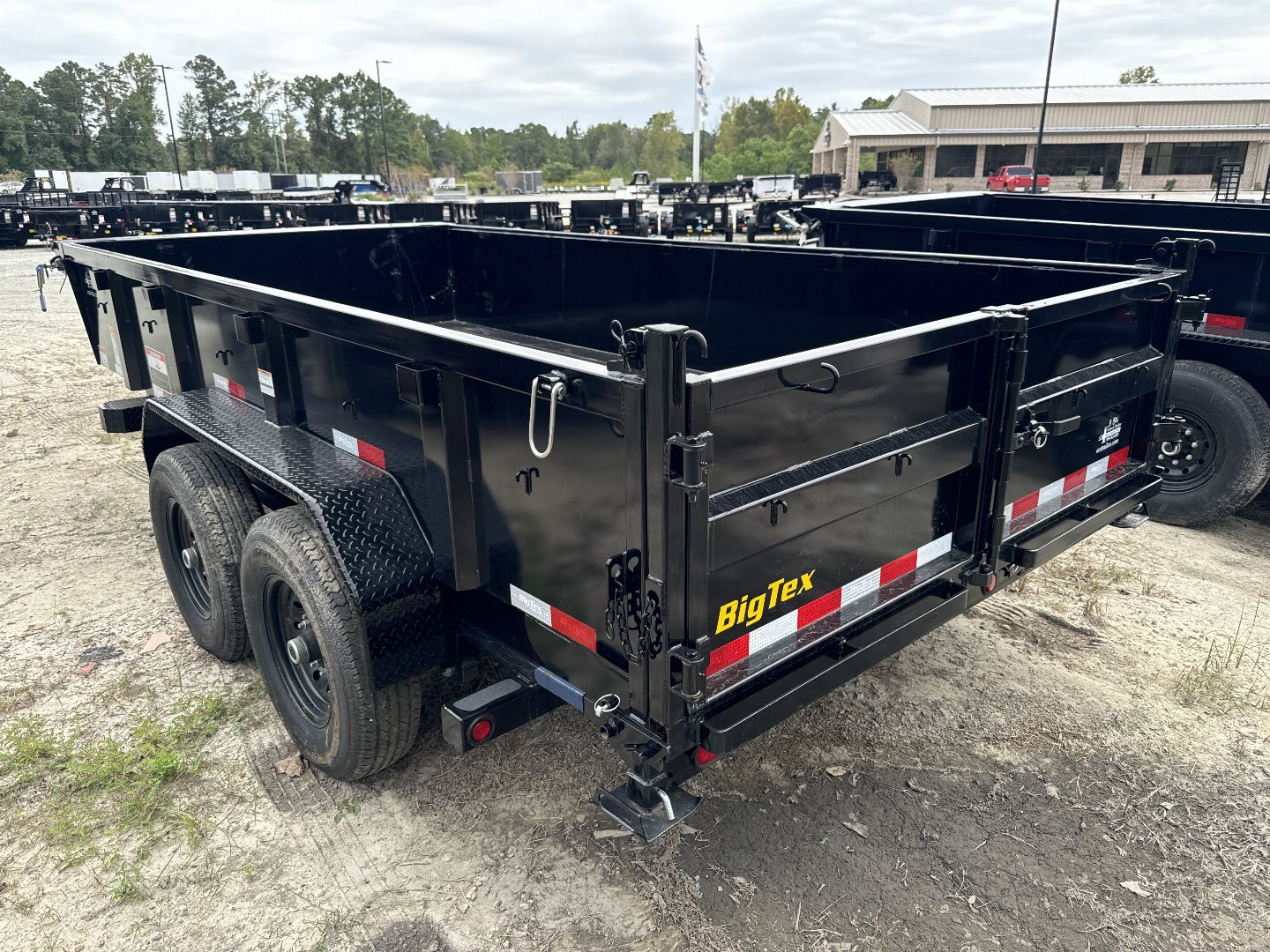 New 2025 Big Tex Trailers 14LP-14' Heavy Duty Low Profile Dump Trailer ...