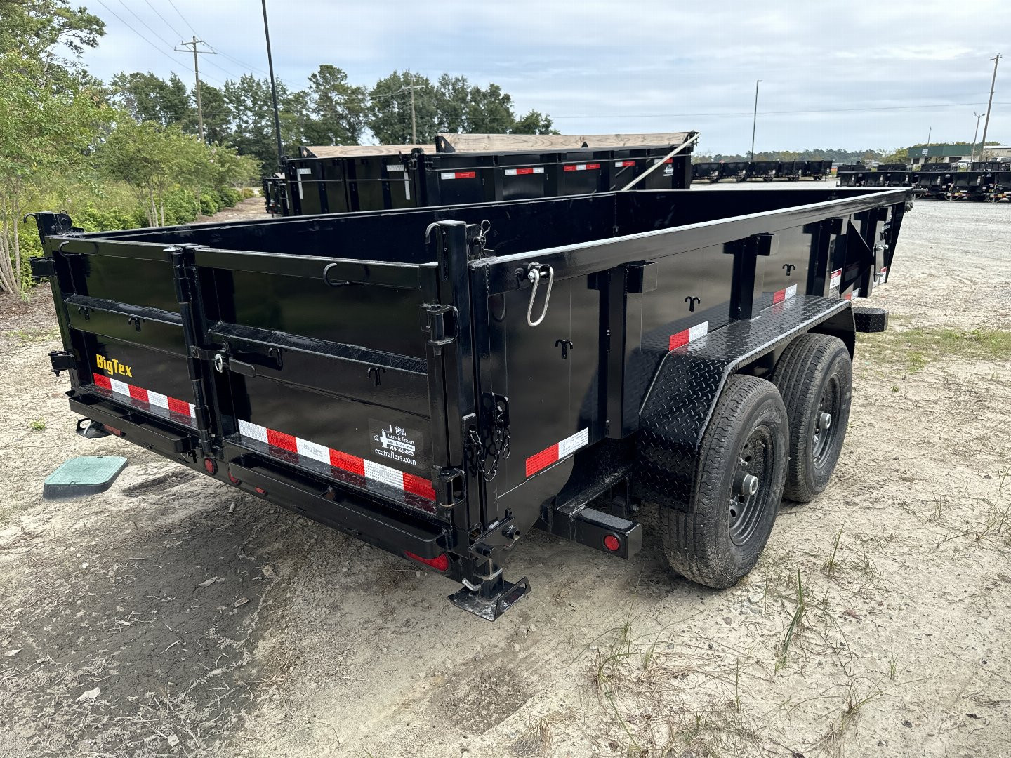 New 2025 Big Tex Trailers 14LP-14' Heavy Duty Low Profile Dump Trailer ...
