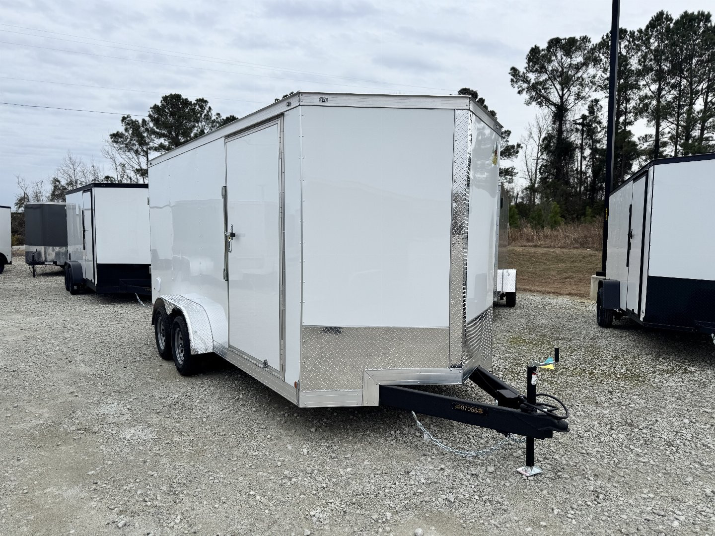 New 2025 Covered Wagon Trailers 7x14 Tandem Axle Cargo / Enclosed ...