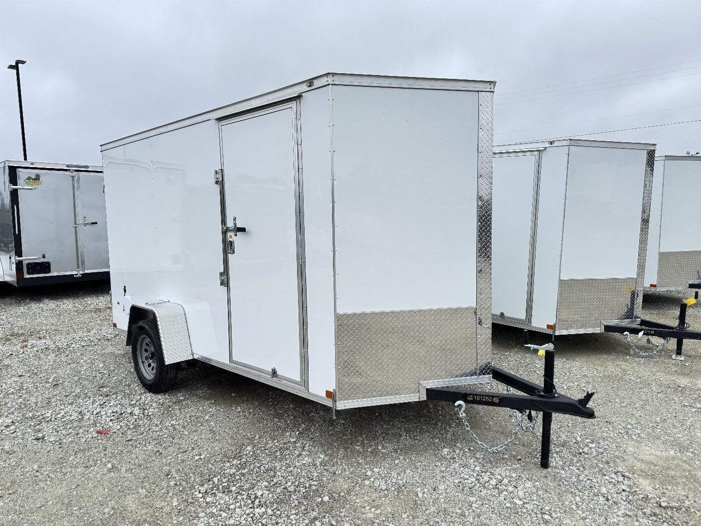 New 2025 Covered Wagon Trailers 6X12SA-GOLD Cargo / Enclosed Trailer ...