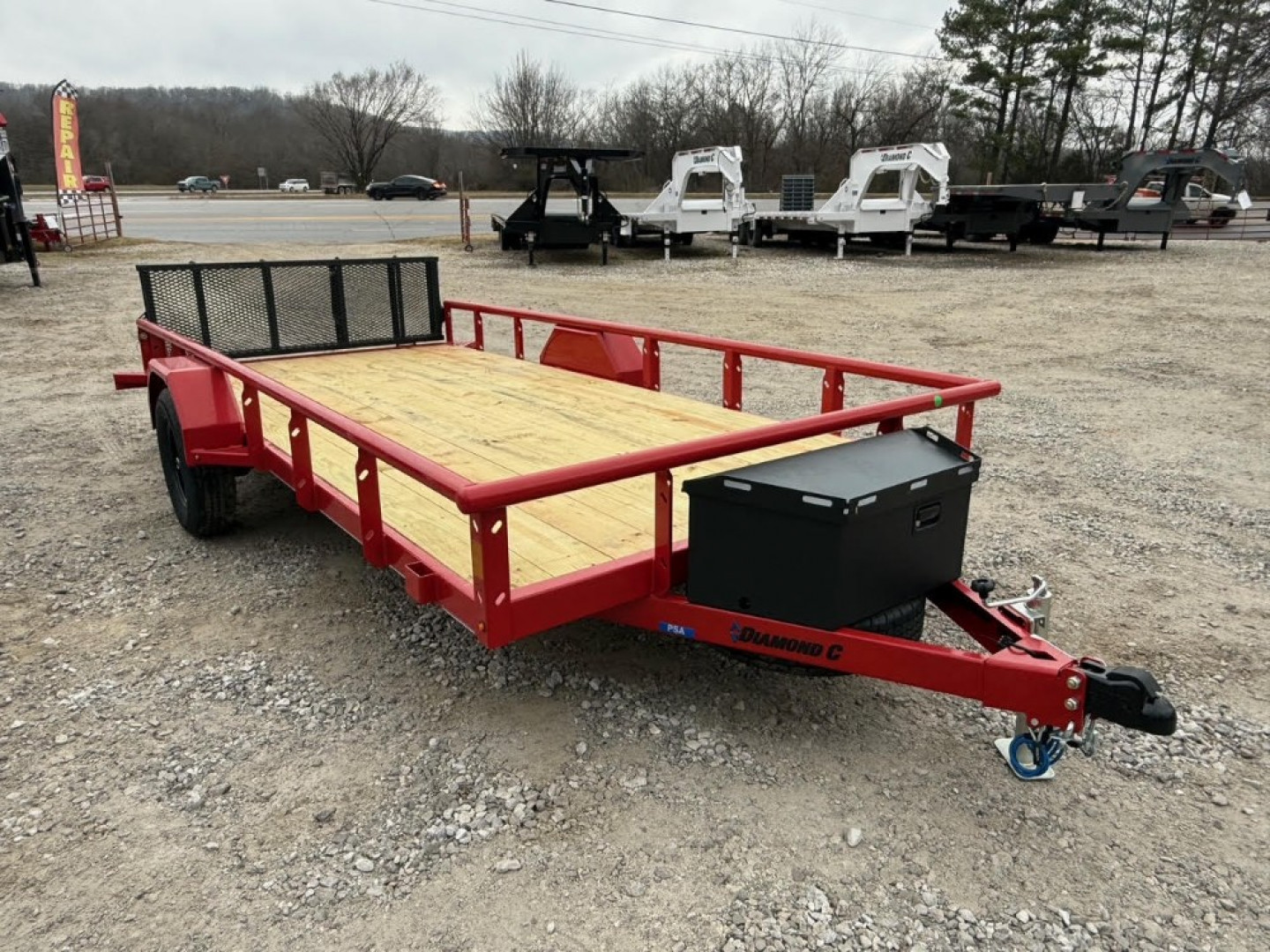 New 2025 Diamond C Trailers PSA 135 Package 14'X77" Utility Trailer | Fayetteville Arkansas