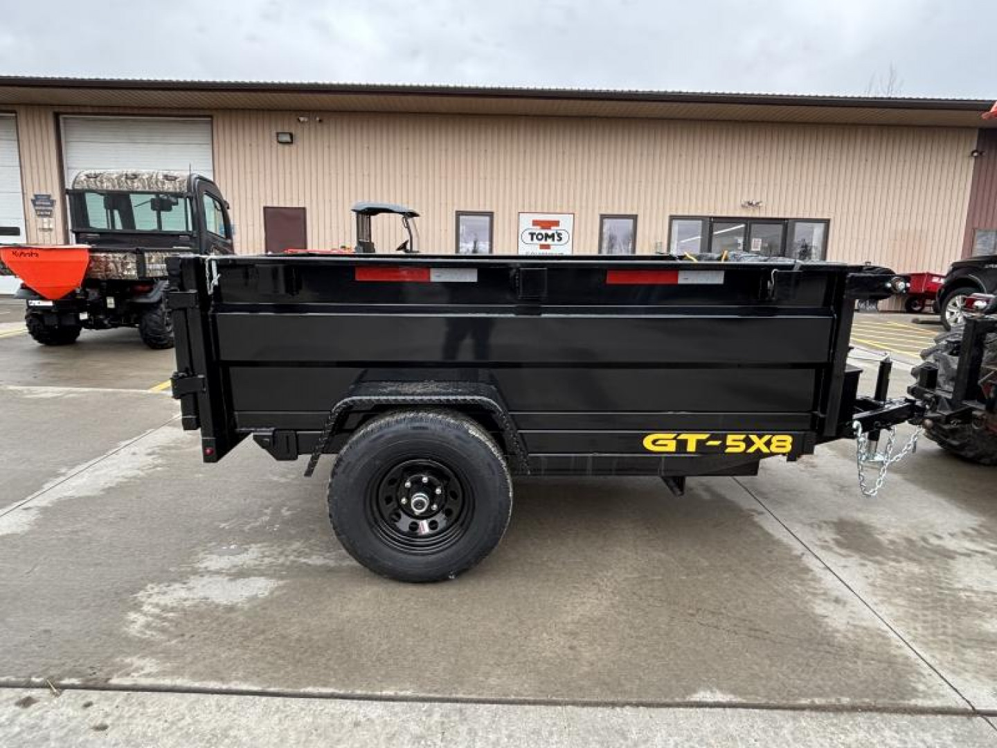 New 2025 Griffin Trailers GT 5X8 Single Axle Dump Trailer - 24" High ...