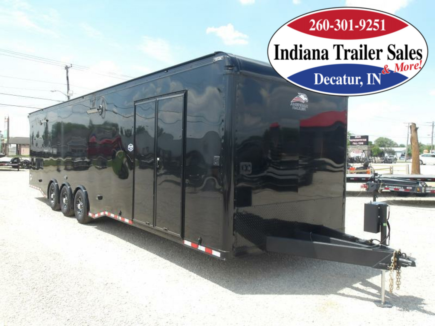 New 2024 American Hauler 8.5x34 SIL8534TTA4-B Custom Car / Racing ...