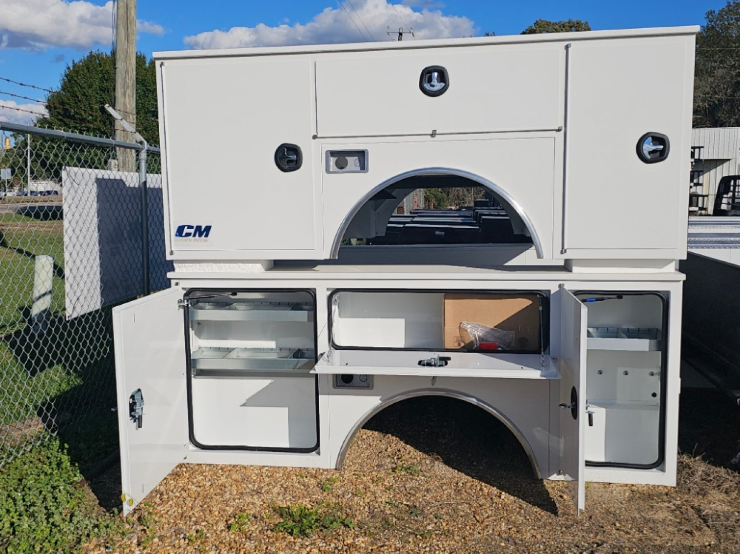 New 2025 CM Truck Beds CMG-9878VVSSG2M Service Bodies | Montgomery Alabama