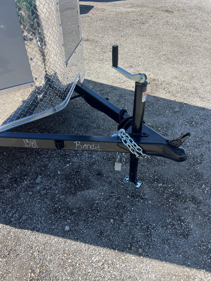 New 2025 Arising 5X8 SINGLE AXLE CARGO/ENCLOSED FULL TUBE FRAME TRAILER ...