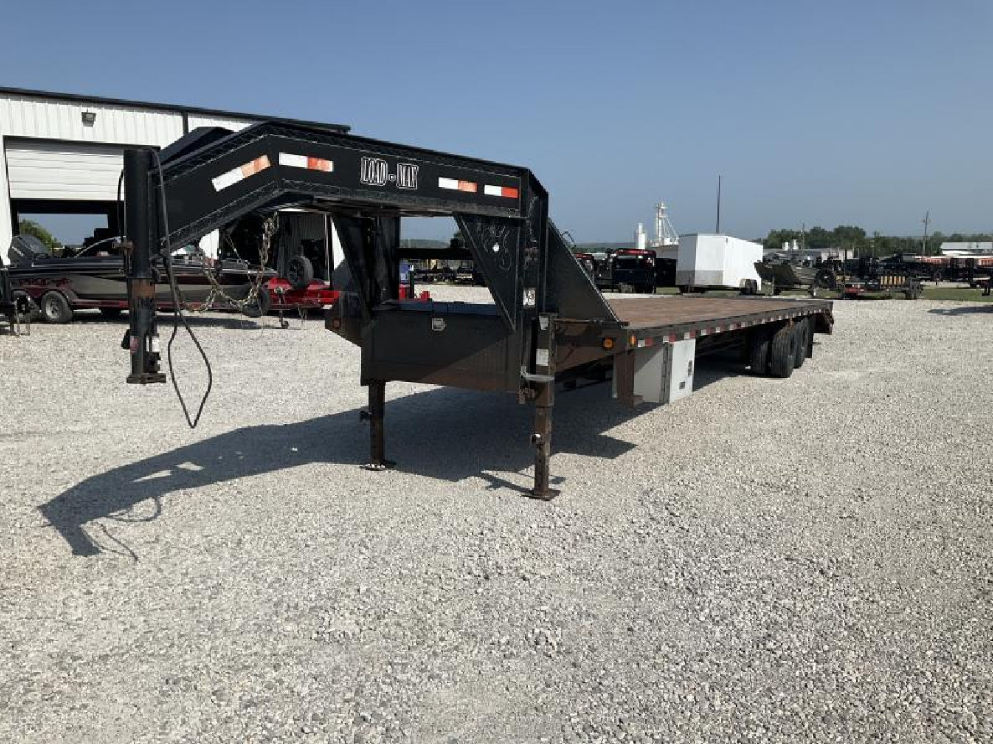 Used *USED* 2008 Load Max 36'x102" GN Deckover Trailer