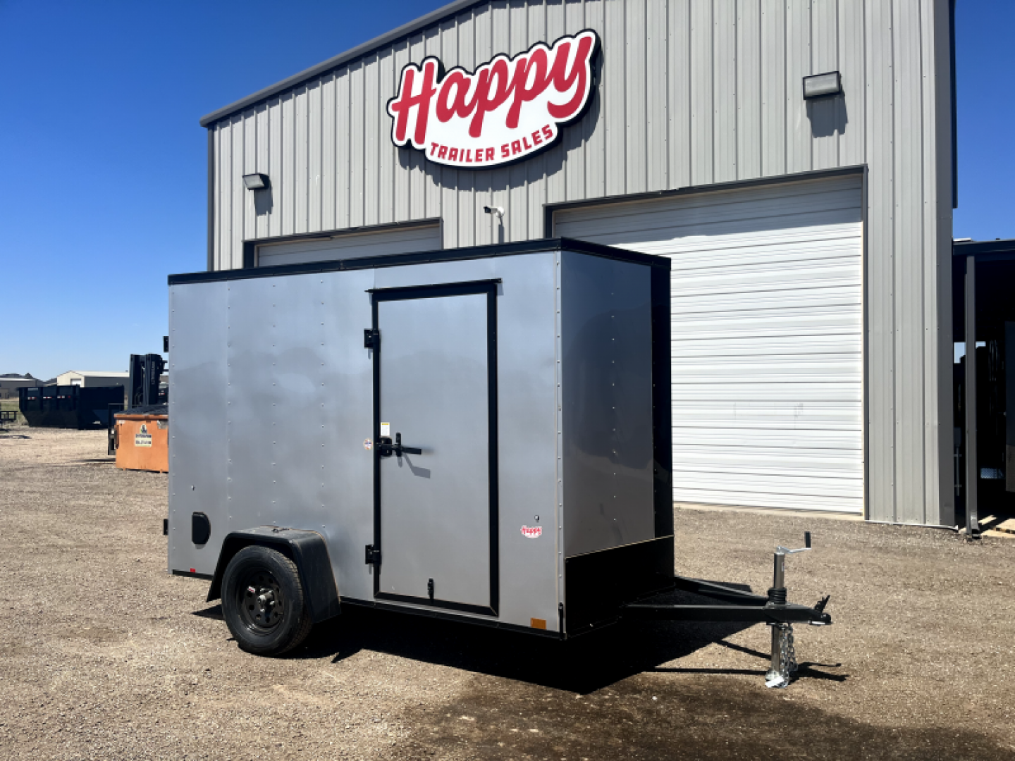 New 2025 Compass 6'x10' Enclosed Cargo Trailer - Indigo DLX
