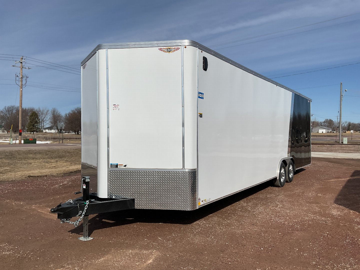 New 2025 H&H Trailers H10128FTCHV-100 Car Hauler Enclosed | Sherburn ...