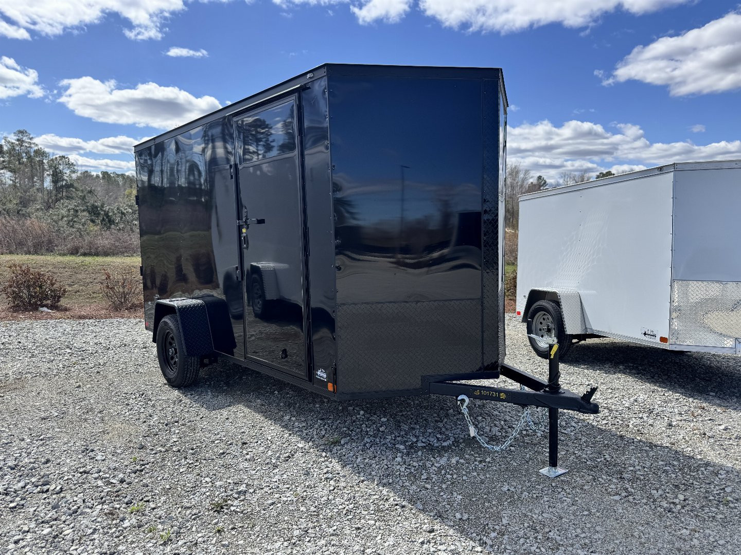 New 6X12 Single Axle Enclosed Trailer w/ Blackout Package | Wilmington ...
