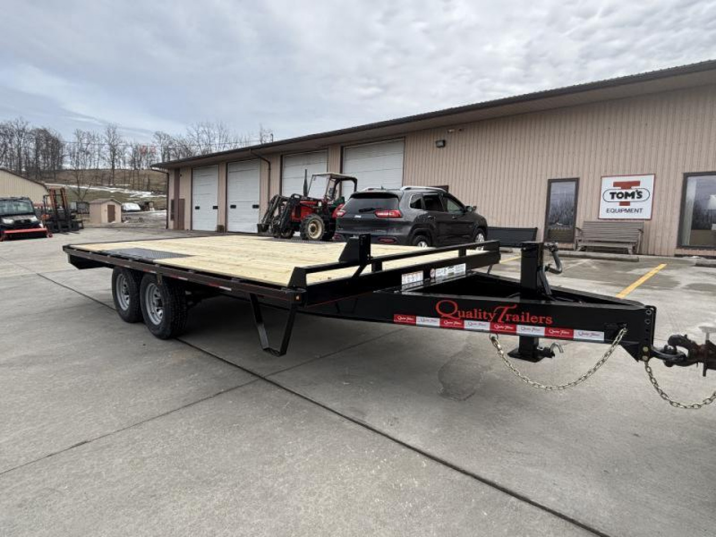 New 2026 Quality Trailers 16' Deckover (Flat Deck No Dove Tail ...