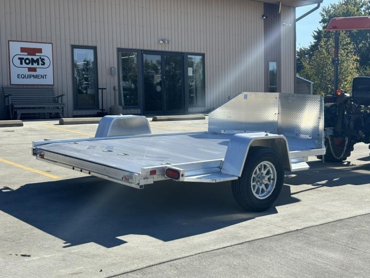 New 2026 Aluma Trailers MC210 Aluminum 2 Place Motorcycle Trailer W ...