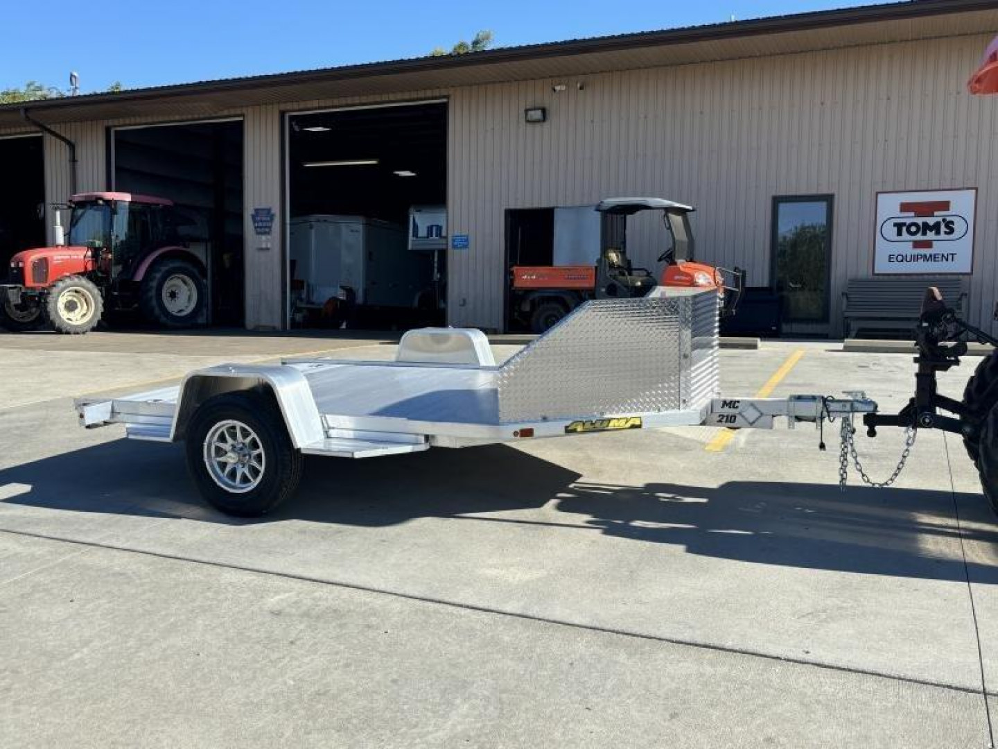 New 2026 Aluma Trailers MC210 Aluminum 2 Place Motorcycle Trailer W ...