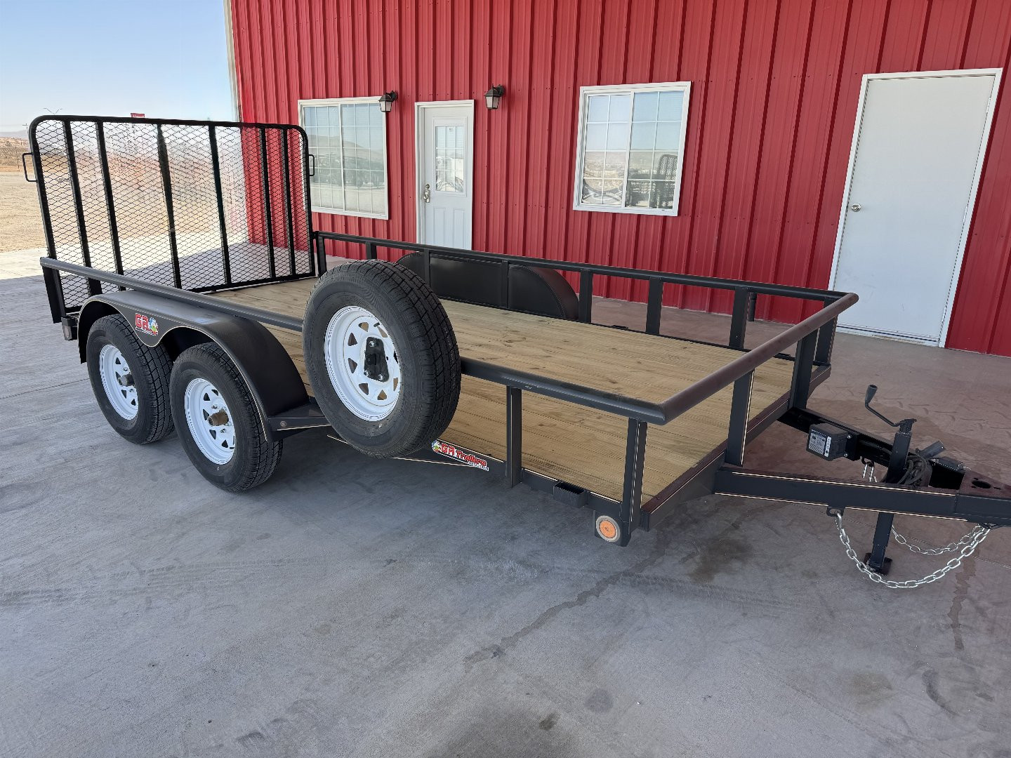 New 2025 GR Trailers 83X14 TANDEM AXLE 7K UT W/4' GATE RAMP Utility ...