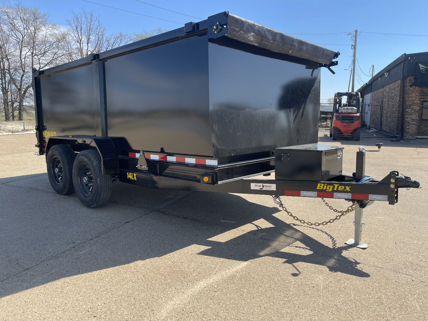 New 2025 Big Tex Trailers 14LX 83x14x4 (14K) Channel Tandem Axle Dump ...