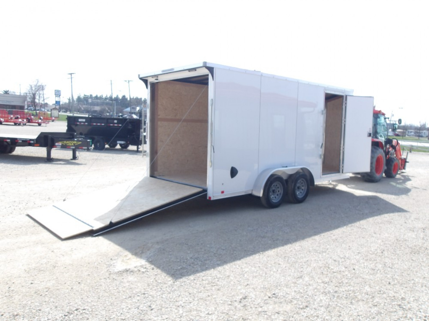 New 2025 RC Trailers RDLX 7X16TA2 Cargo / Enclosed Trailer | Decatur Indiana