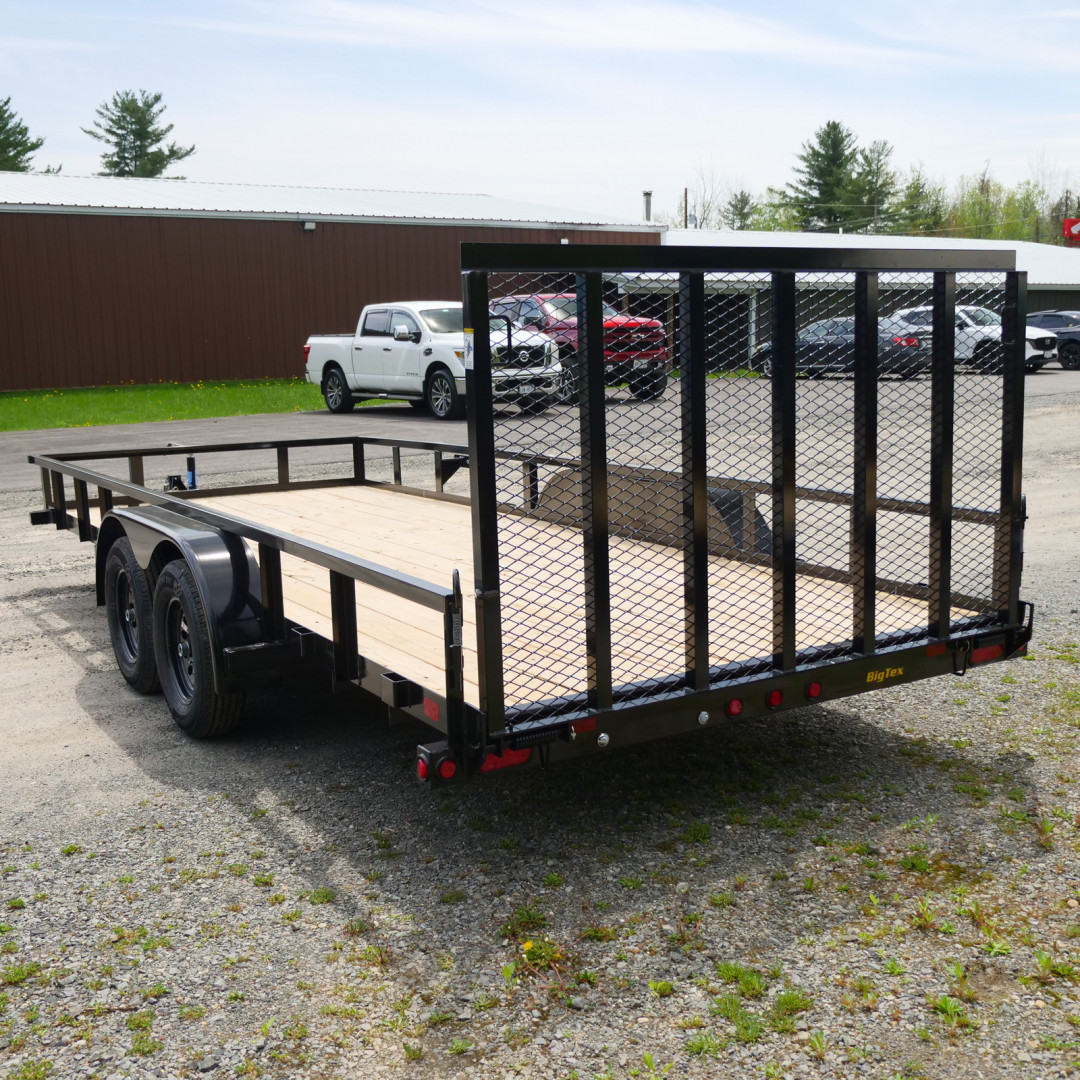 New 2025 Big Tex Trailers 83"X18' TUBE TOP TANDEM 70PI-18 Utility ...