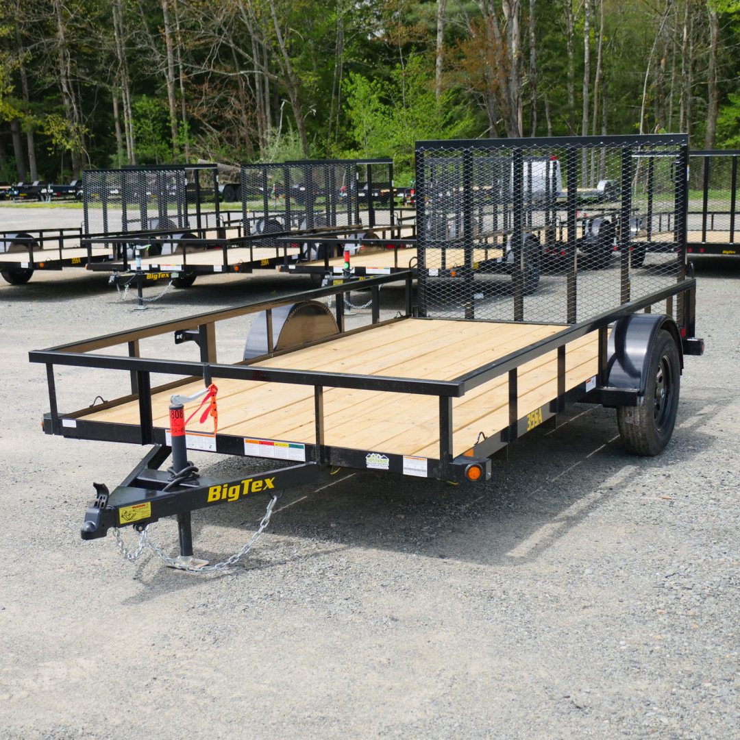 New 2025 Big Tex Trailers 77"X12' TUBE TOP 35SA-12 Utility Trailer ...