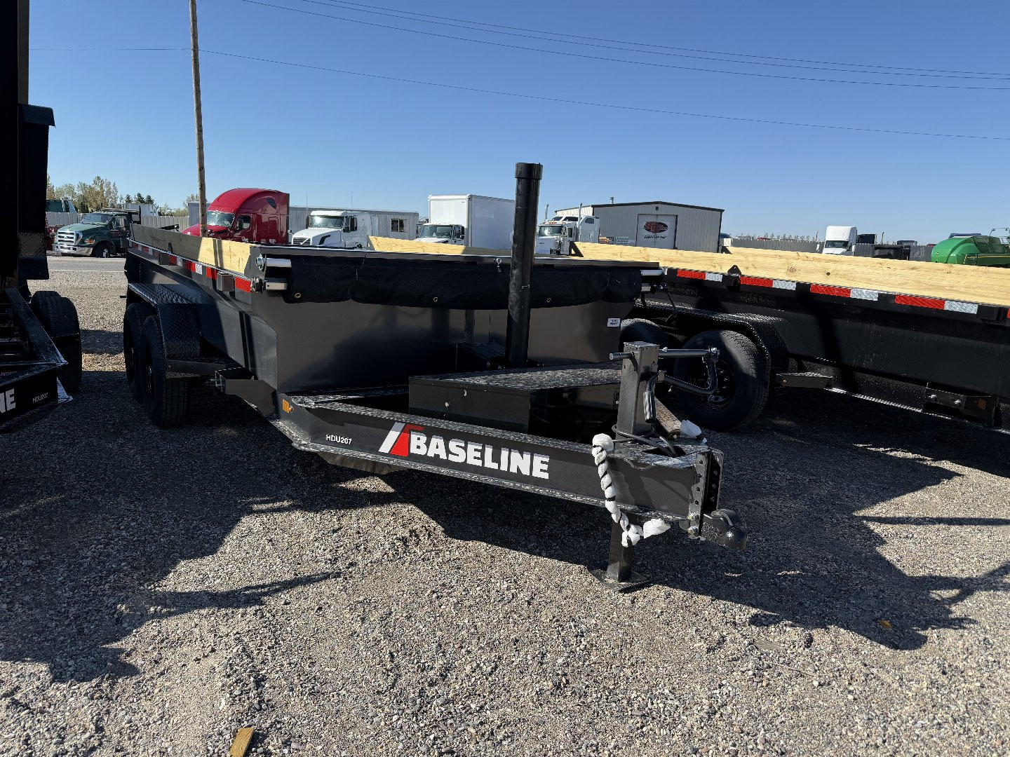 New 2025 Baseline HDU207-14' Dump Trailer | Idaho Falls Idaho