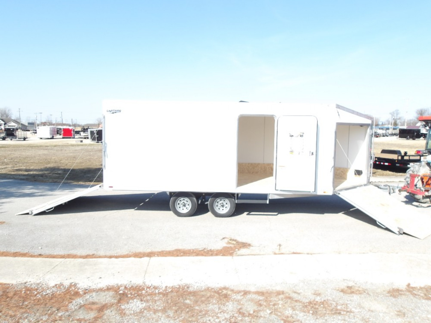 New 2025 Lightning Trailers LTFES816TA Cargo / Enclosed Trailer ...