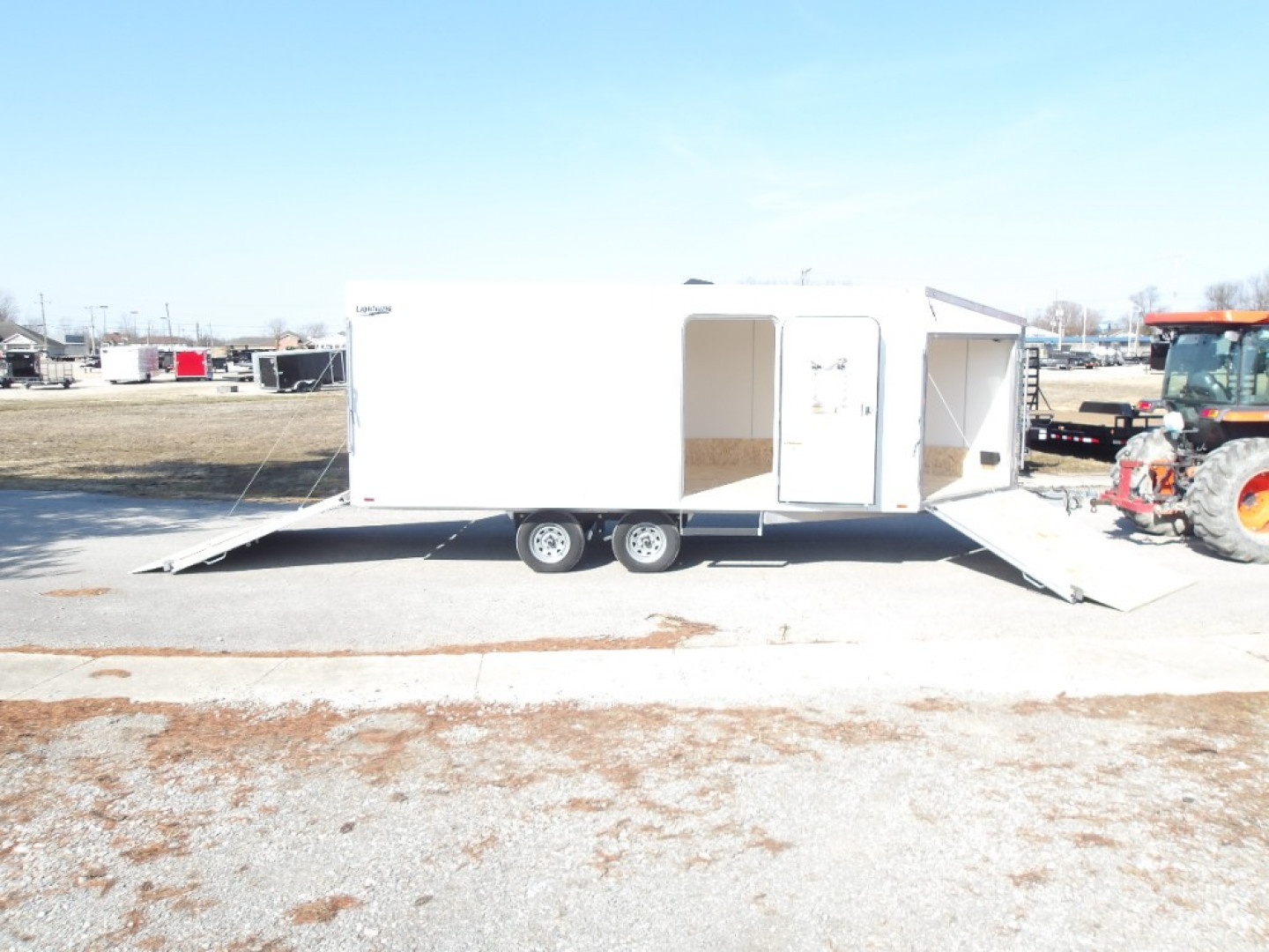 New 2025 Lightning Trailers LTFES816TA Cargo / Enclosed Trailer ...