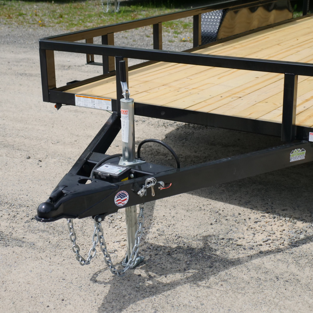 New 2025 Sure-Trac 82"X16' TANDEM AXLE TUBE TOP Utility Trailer ...